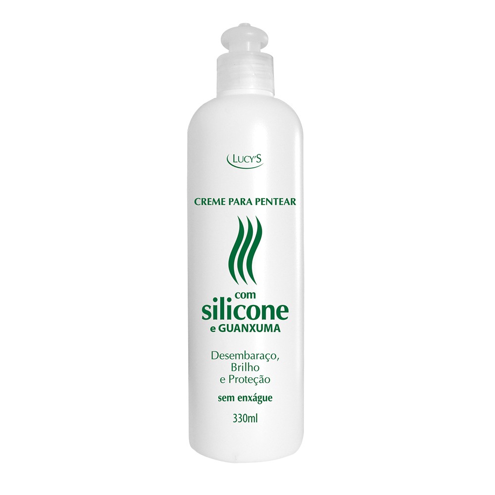 Creme para pentear com silicone - 330ml - Lucy´s Cosméticos